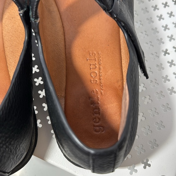 gentle souls | Shoes | Gentle Souls Black Women Mary Jane Leather ...